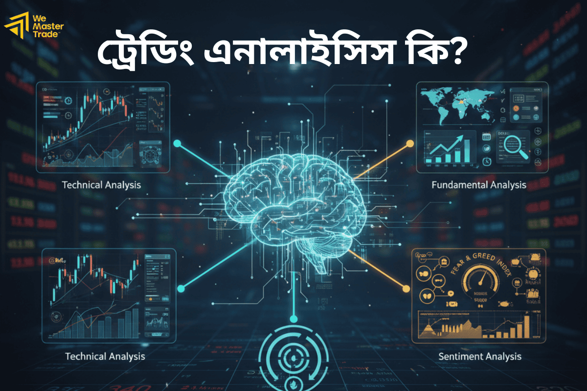 ট্রেডিং এনালাইসিস কি? ৩ ধাপে সফলভাবে শিখুন (TA, FA, Sentiment)